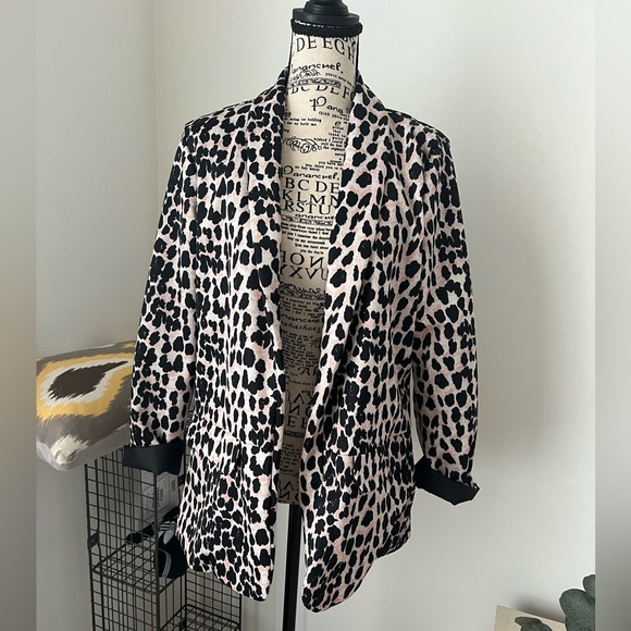 Amazon | Jackets & Coats | Nwt Cheetah Print Blazer | Poshmark